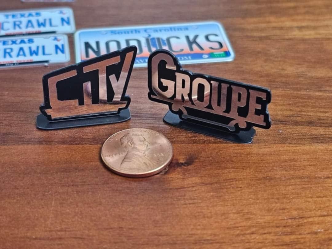 Lowrider Rear Window Plaques | RC PLATE SHOP