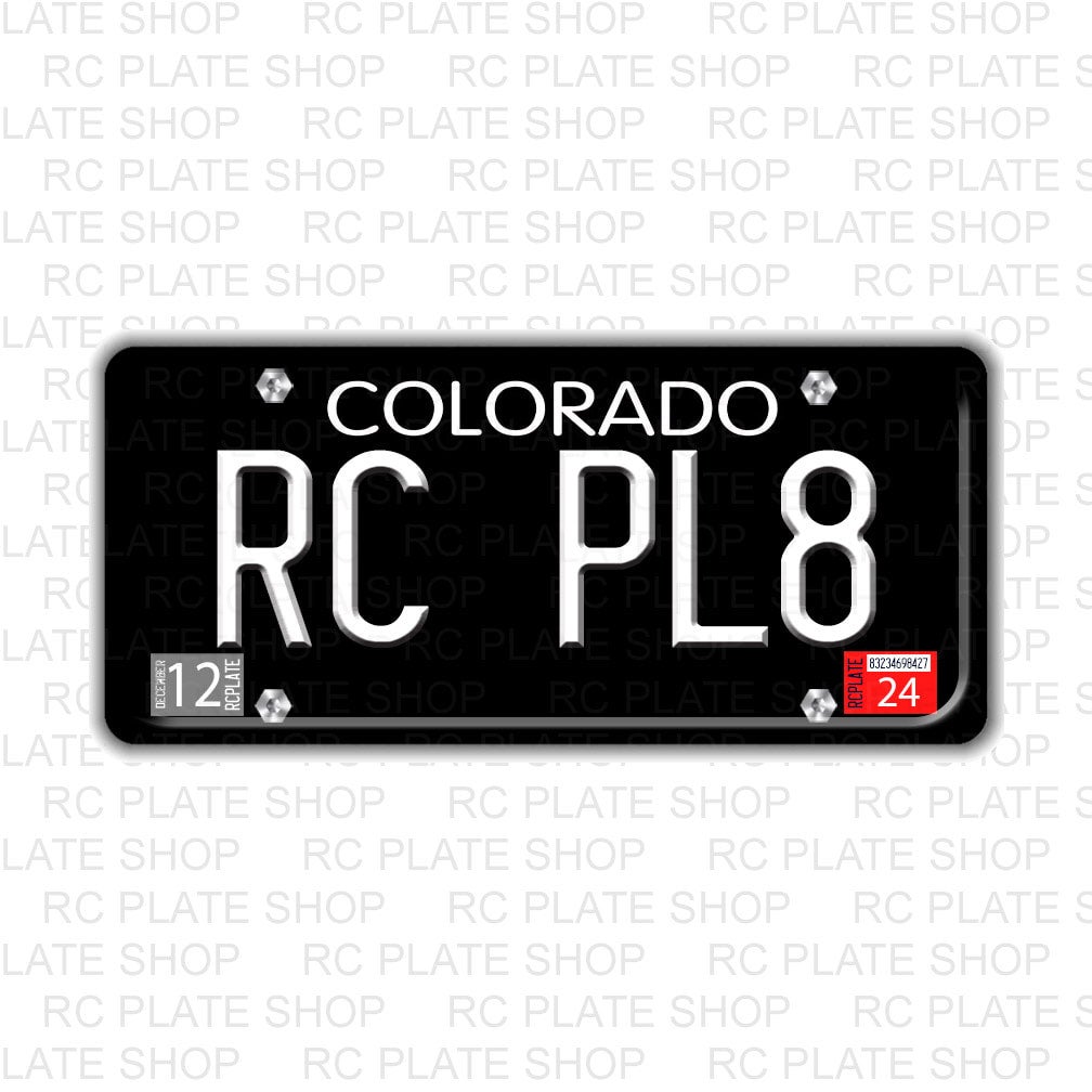 Colorado License Plate Options