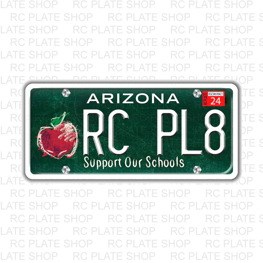 Arizona RC License Plate | RC PLATE SHOP