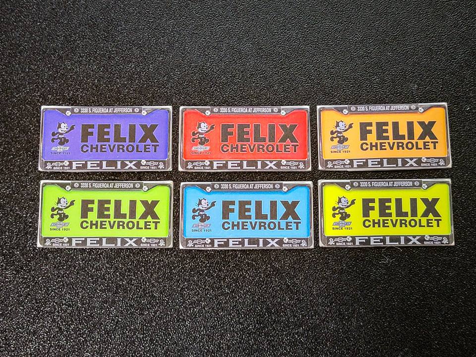 Classic Cat License Plate | RC PLATE SHOP