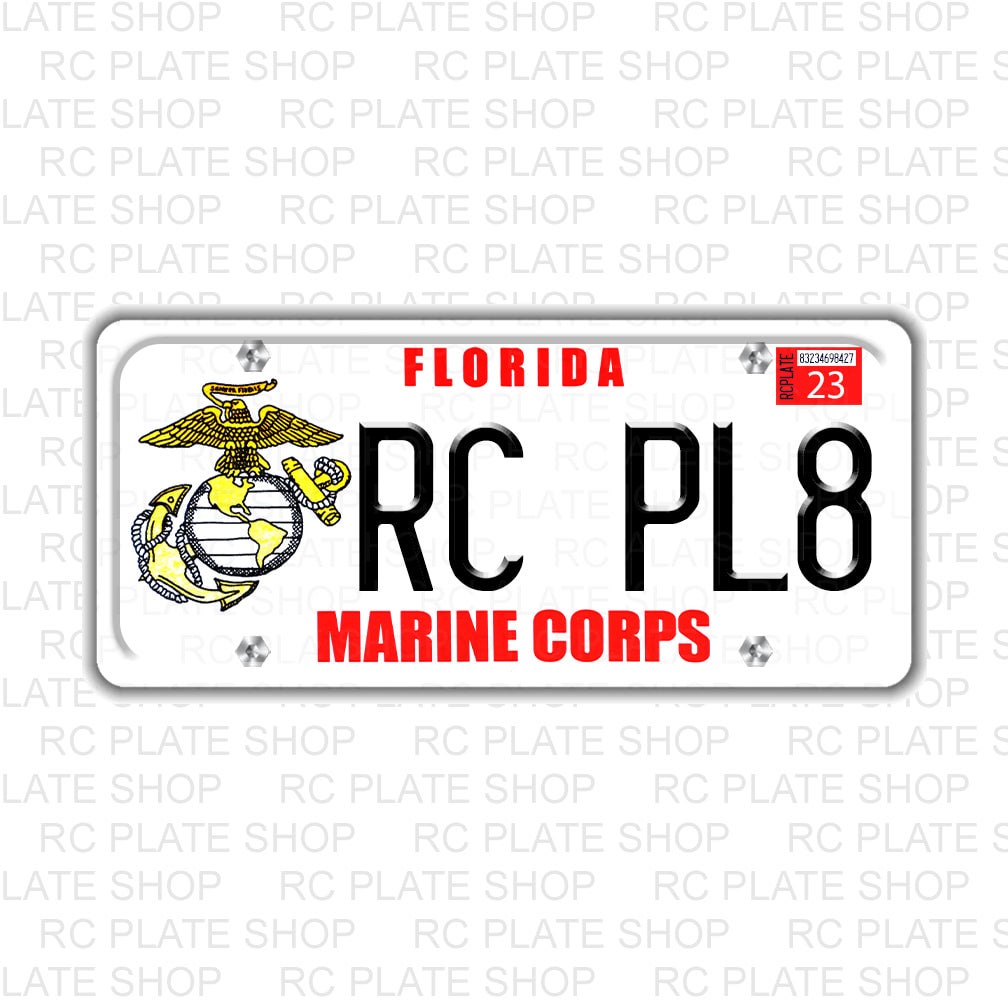 Florida RC License Plate | RC PLATE SHOP