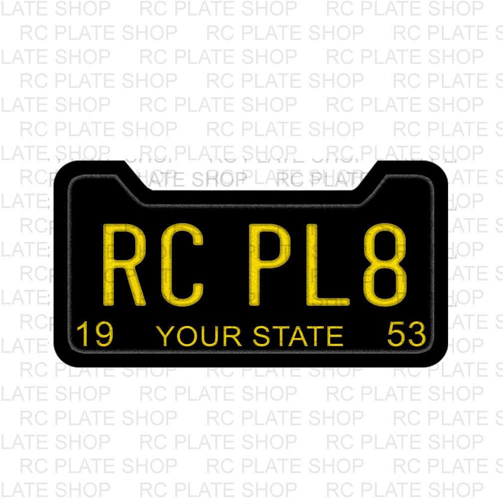 COE Hauler Sticker Plate | RC PLATE SHOP