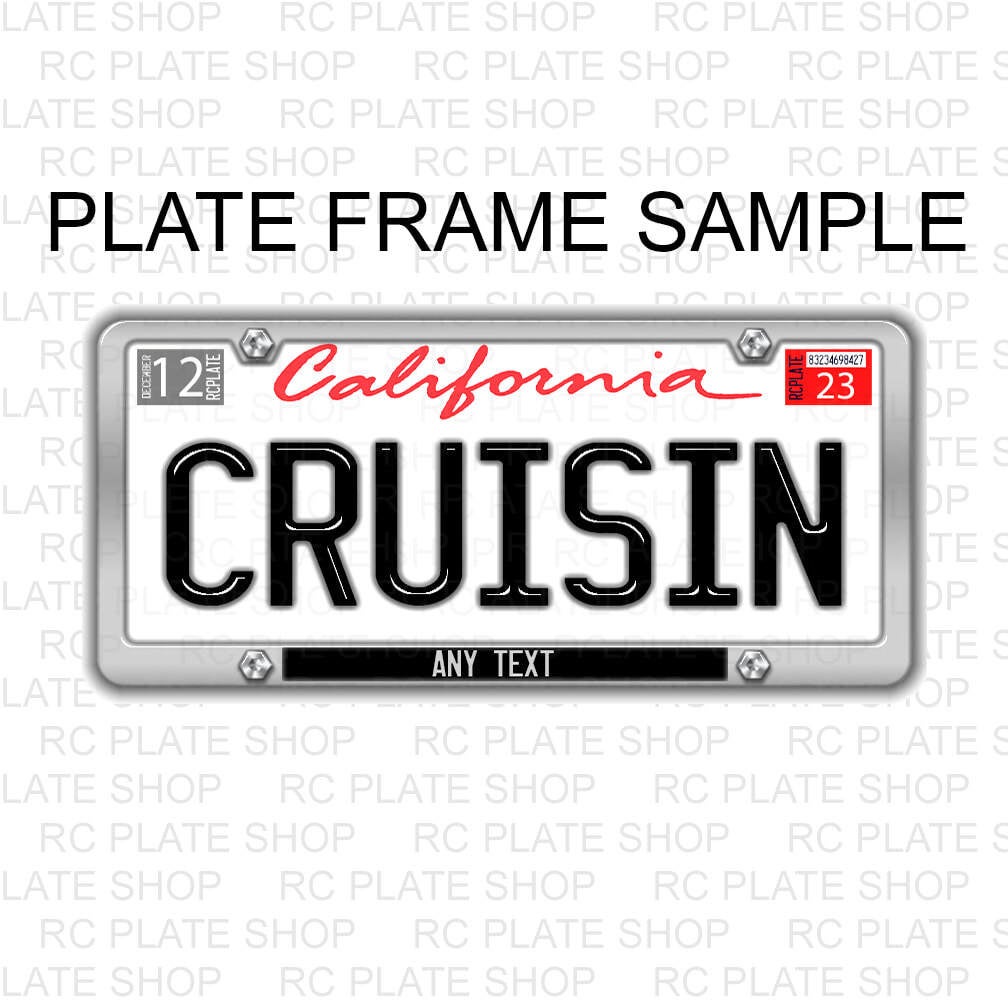 Indiana RC License Plate | RC PLATE SHOP