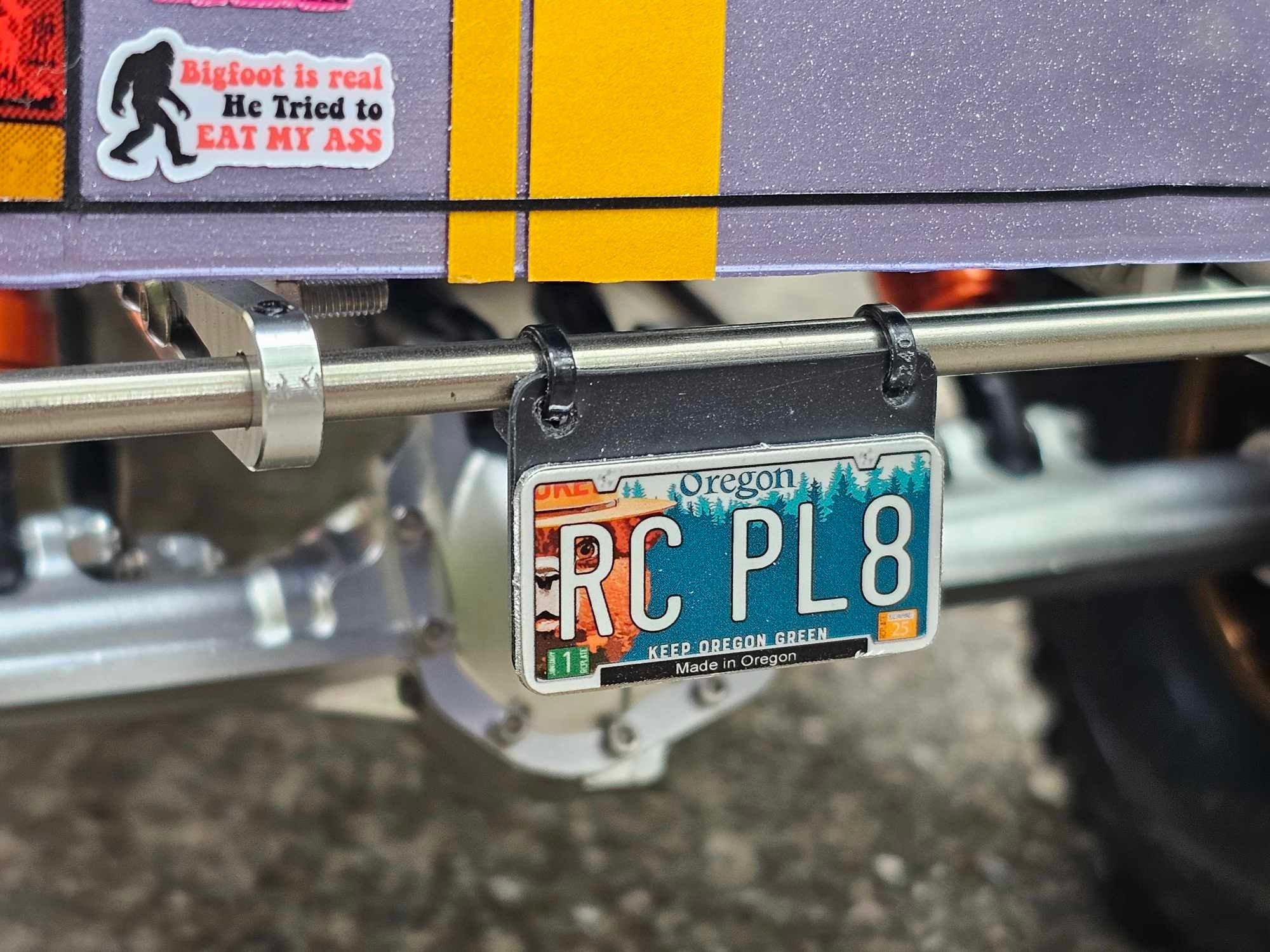 Scale plate hanger | RC PLATE SHOP